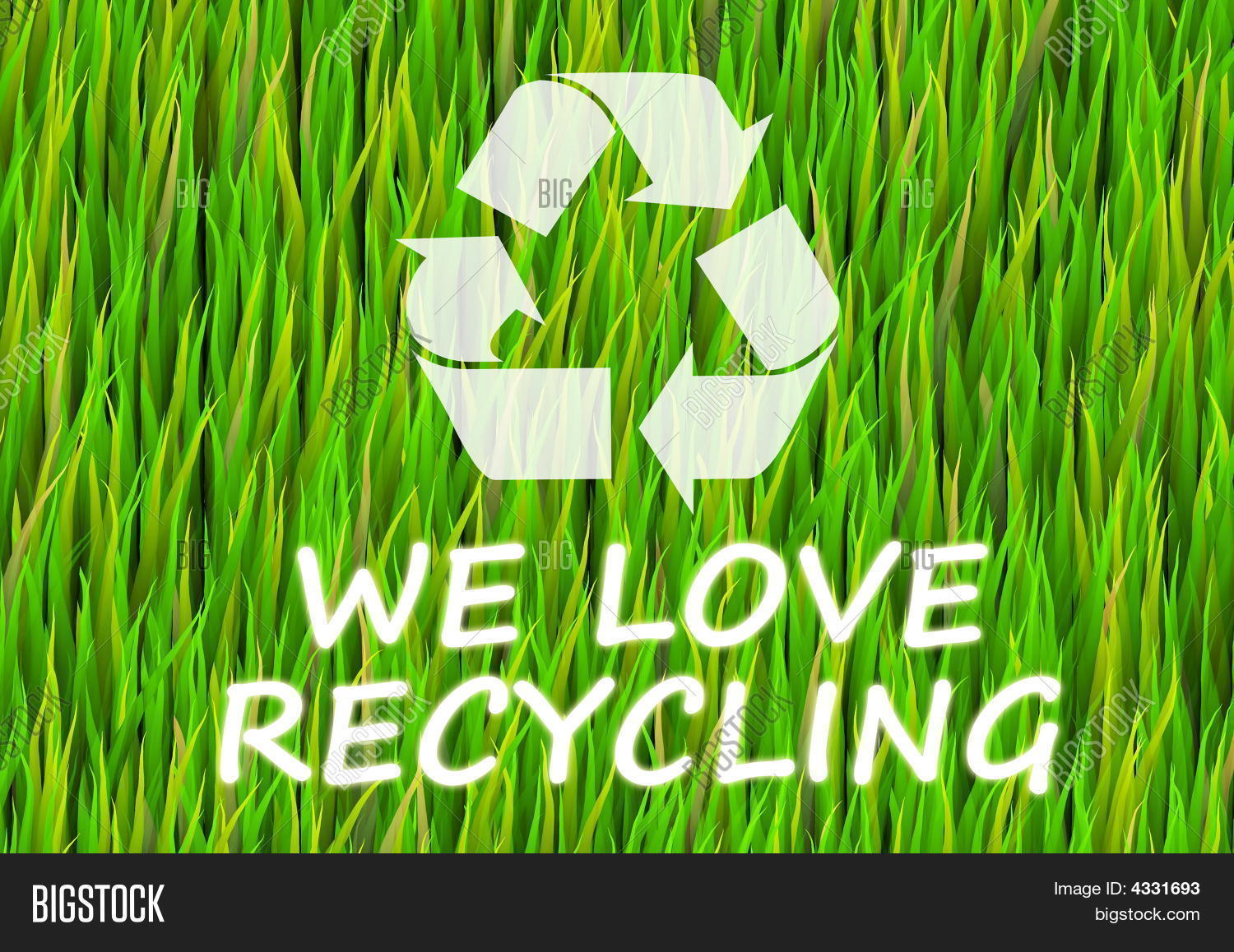 We Love Recycling Image & Photo (Free Trial) | Bigstock