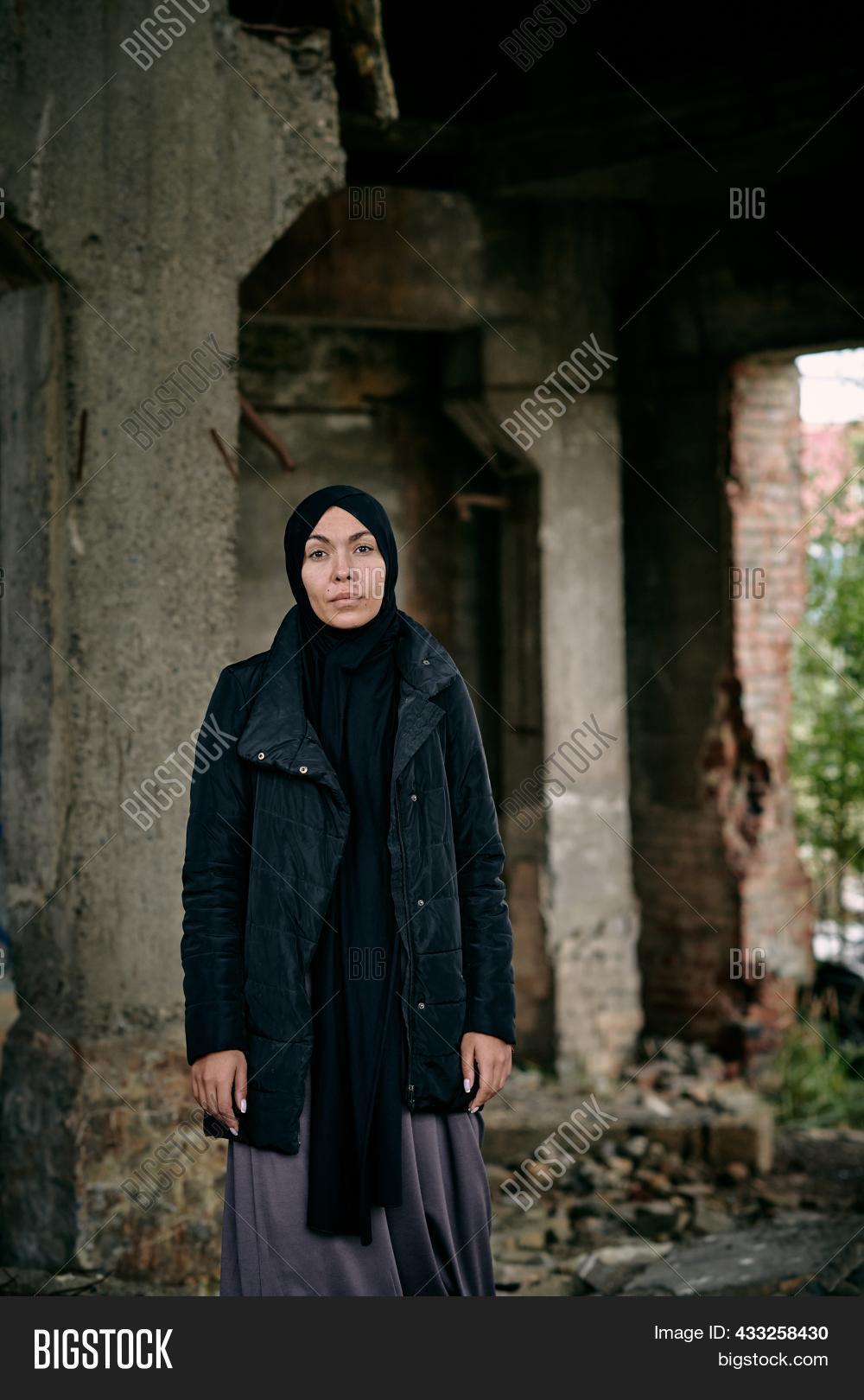 Portrait Sad Refugee Image & Photo (Free Trial) | Bigstock