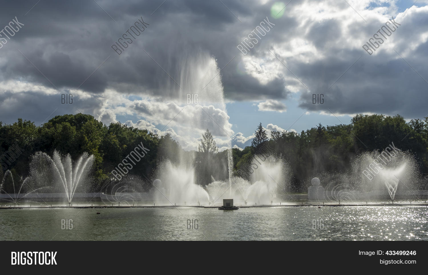 Water Fountain. Top Image & Photo (Free Trial) | Bigstock
