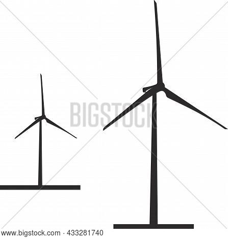 Symbol Wind Farm. Vector & Photo (Free Trial) | Bigstock
