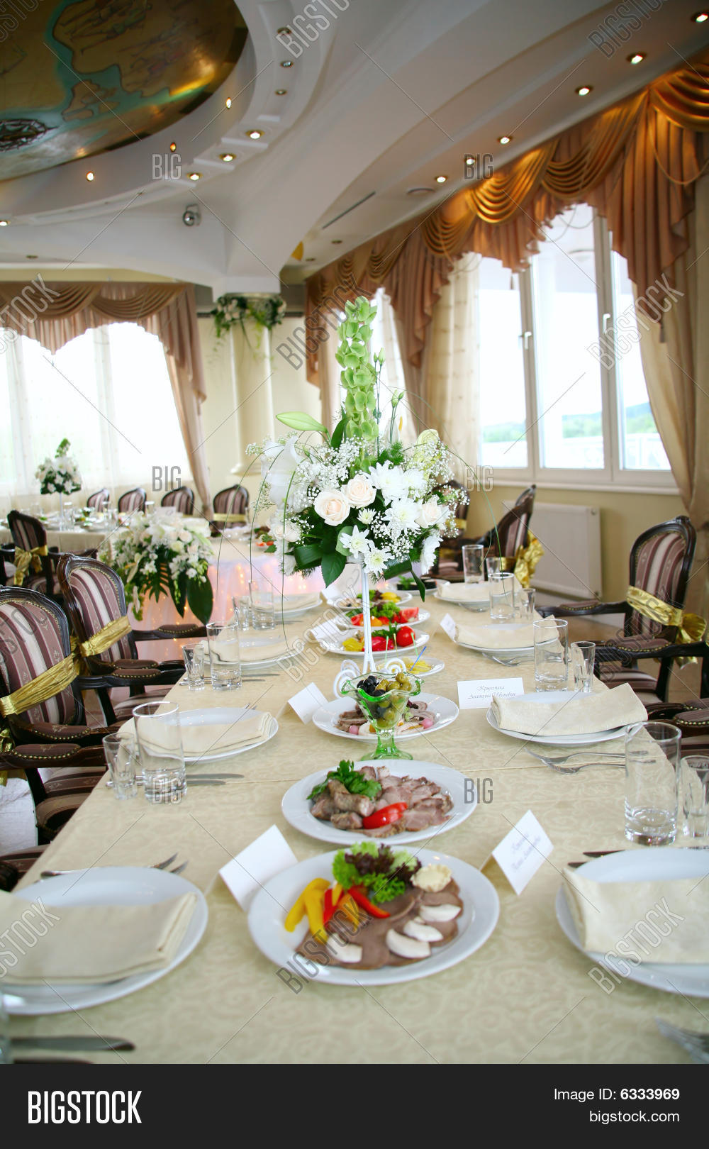 Banquet Table Image & Photo (Free Trial) | Bigstock