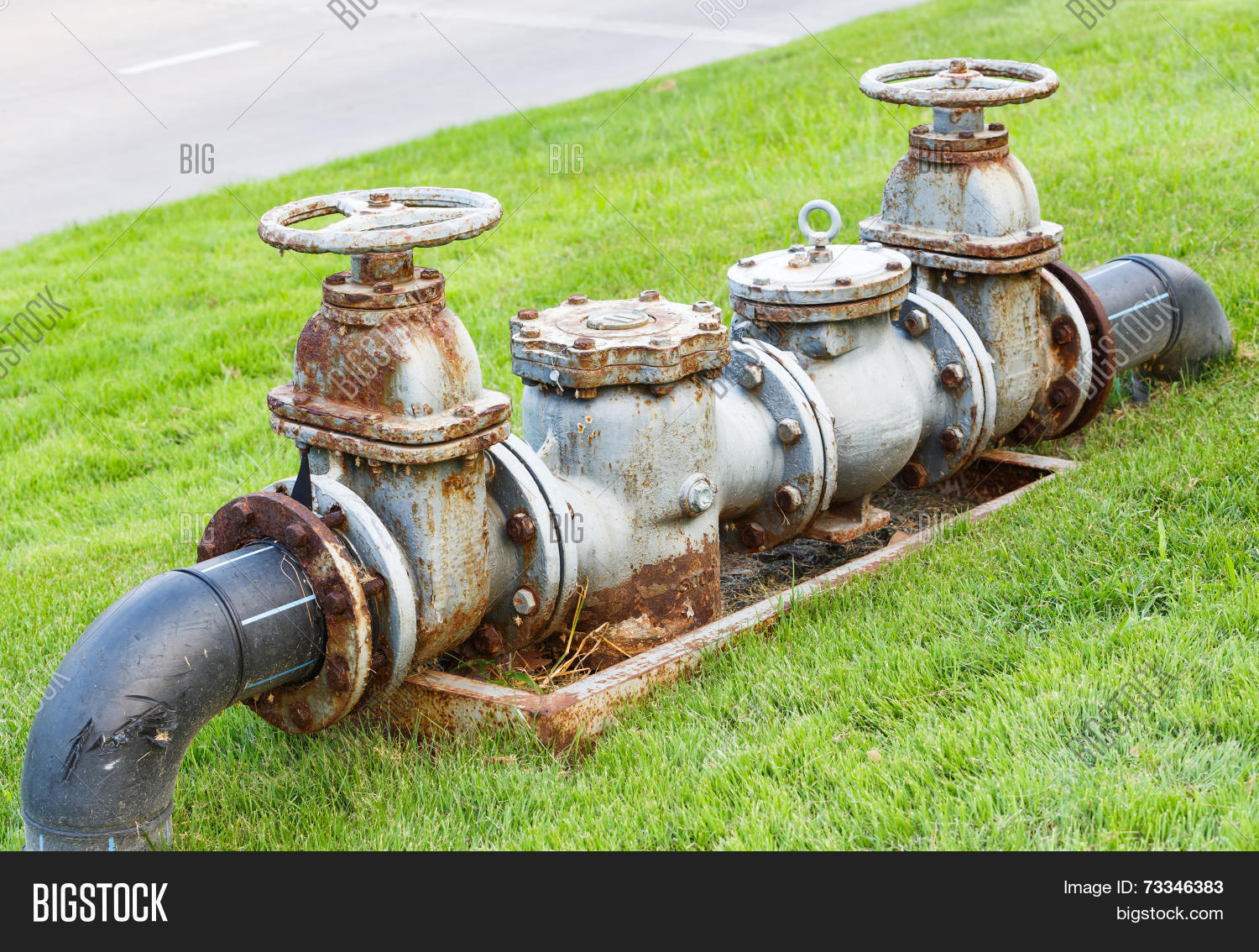 Water Gate Valves Image & Photo (Free Trial) | Bigstock