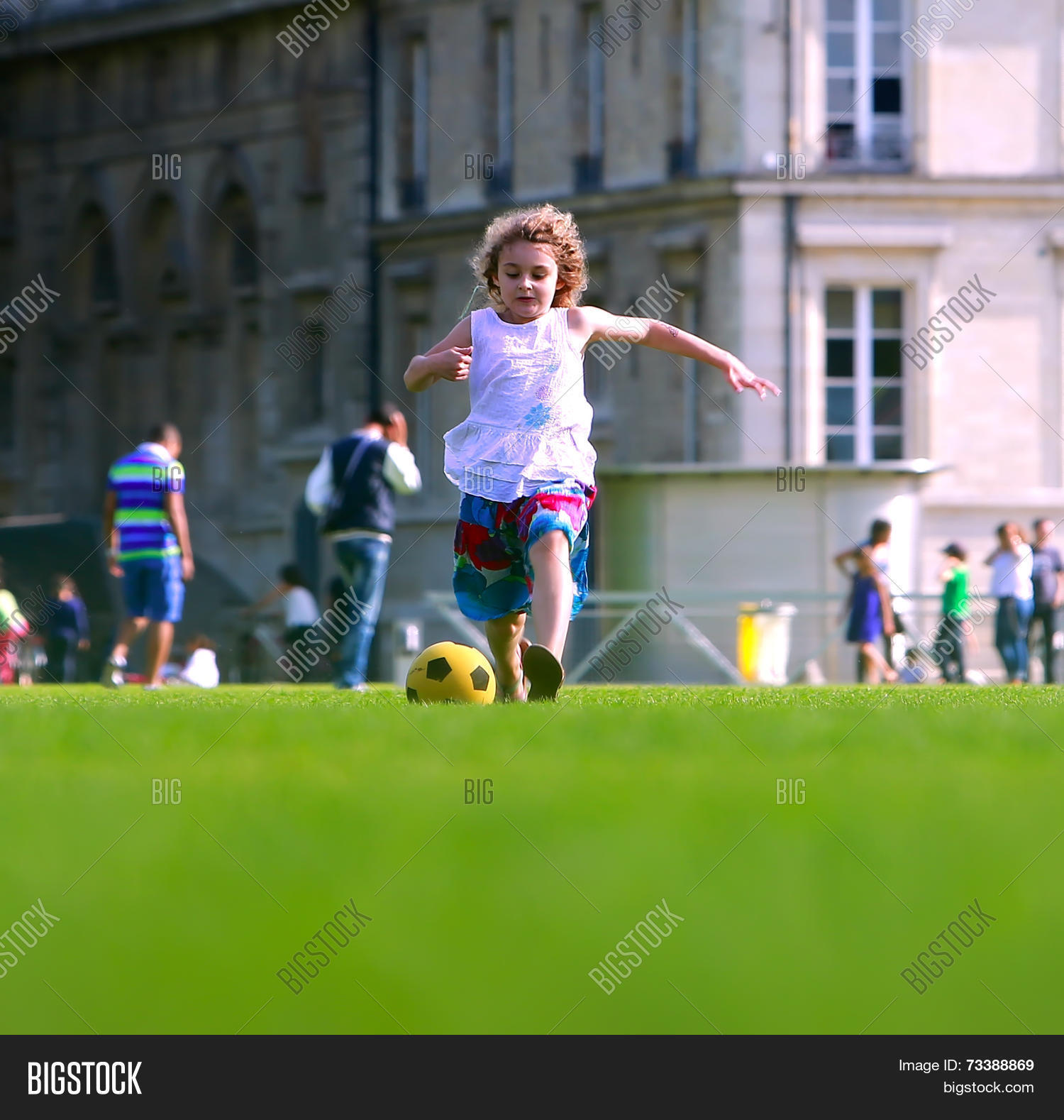 Kids Playing Football Image & Photo (Free Trial) | Bigstock