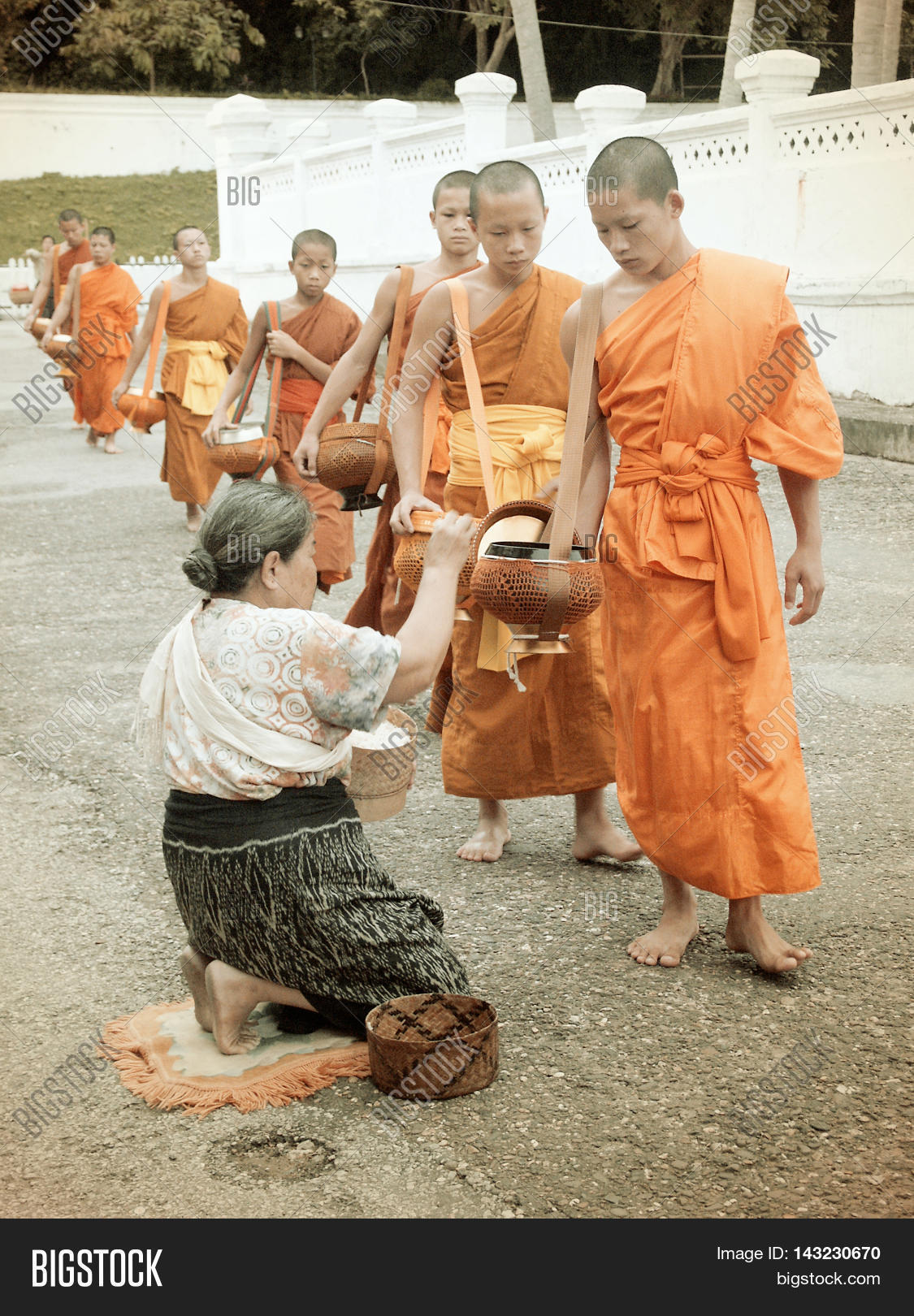 Old Days Alms Giving Image & Photo (Free Trial) | Bigstock