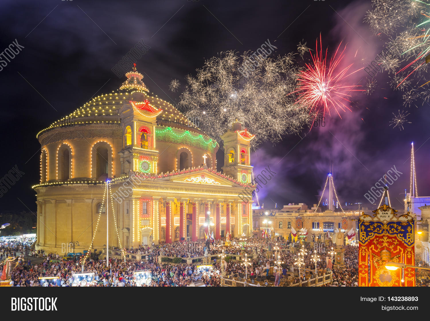 MOSTA MALTA - 15 AUG. Image & Photo (Free Trial) | Bigstock