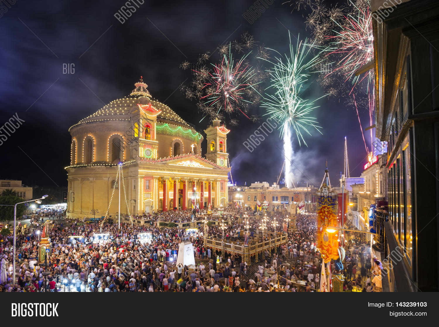 MOSTA MALTA - 15 AUG. Image & Photo (Free Trial) | Bigstock