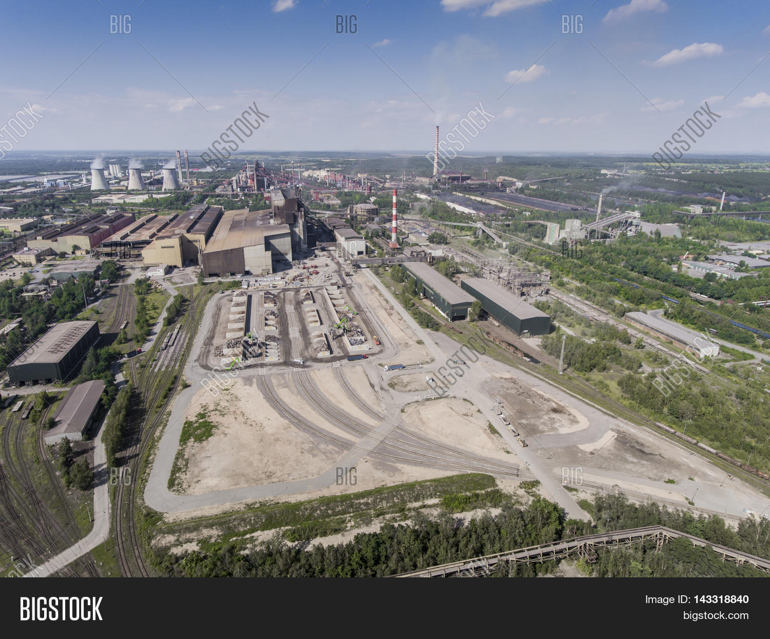 Steel Factory Image & Photo (Free Trial) | Bigstock