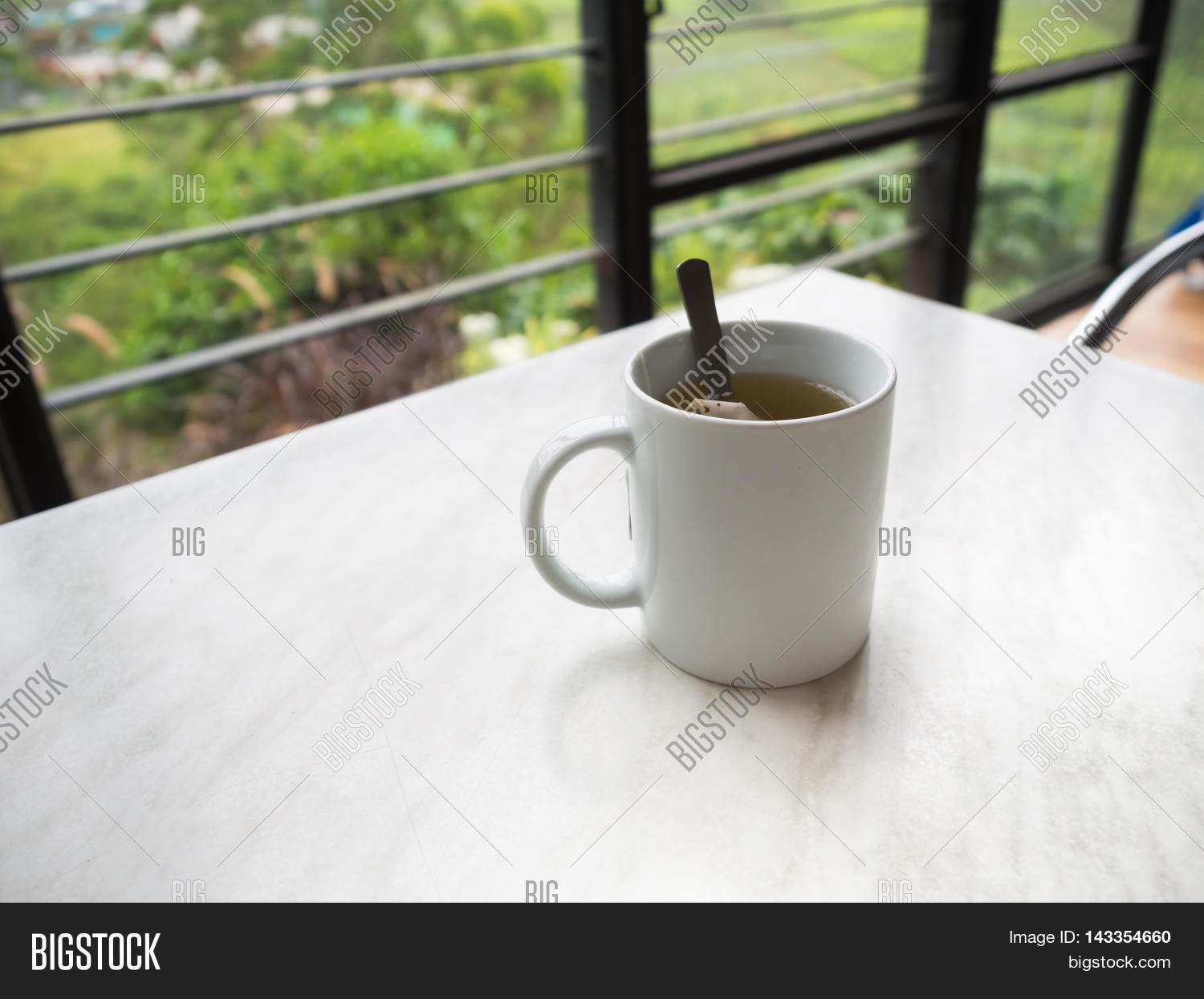White Tea Cup On Table Image & Photo (Free Trial) | Bigstock
