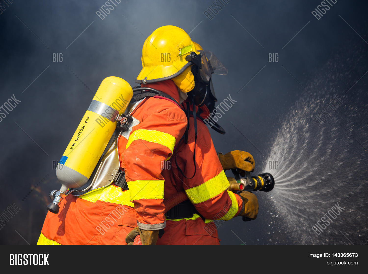 2 Firemen Use Hydrant Image & Photo (Free Trial) | Bigstock