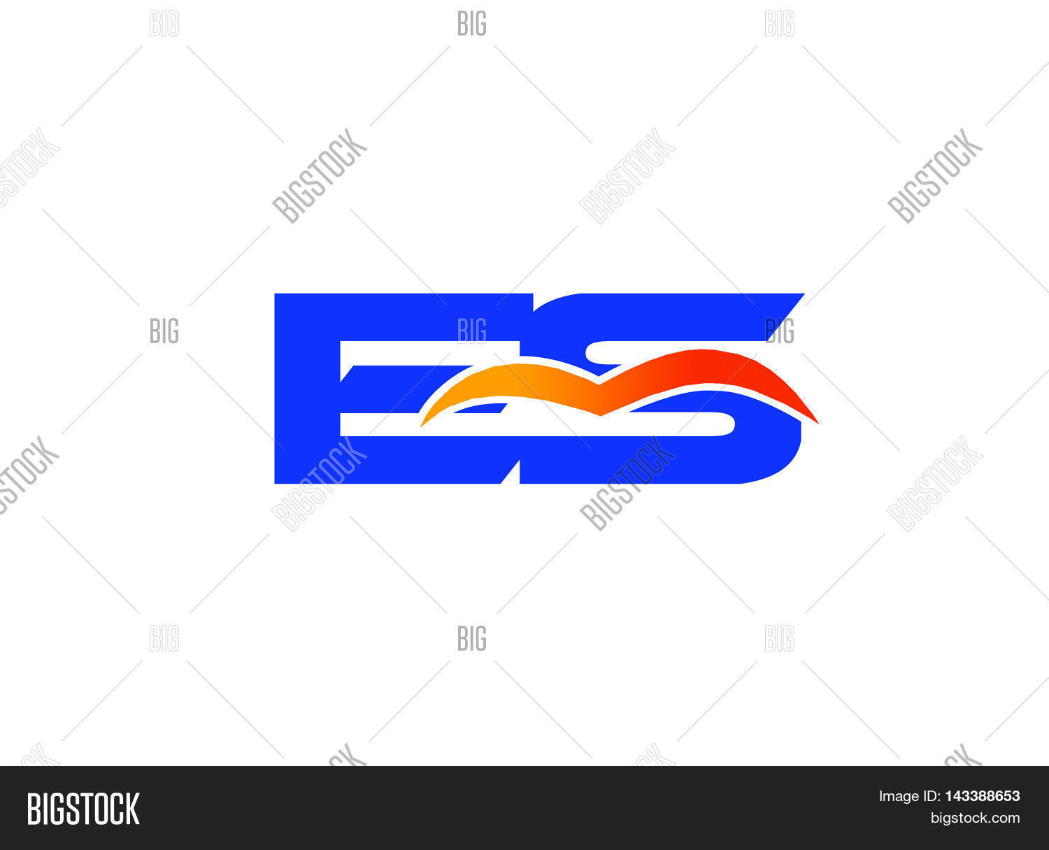 ES Logo. ES Company Vector & Photo (Free Trial) | Bigstock