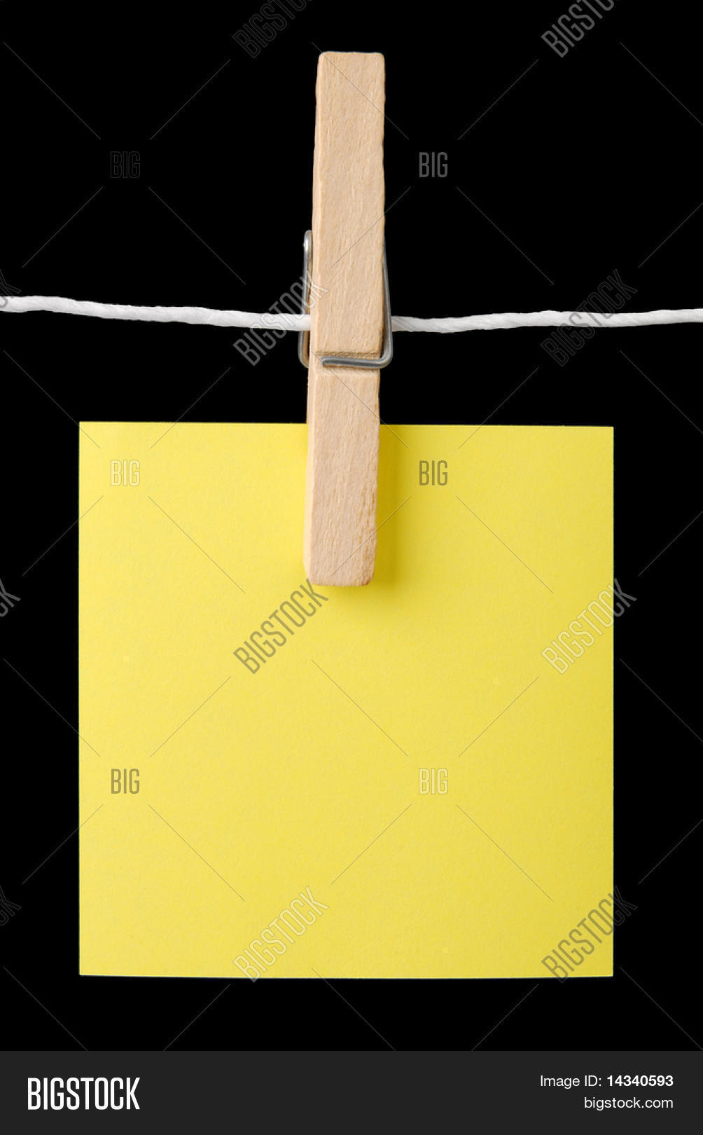 Post Note On Hanging Image & Photo (Free Trial) | Bigstock