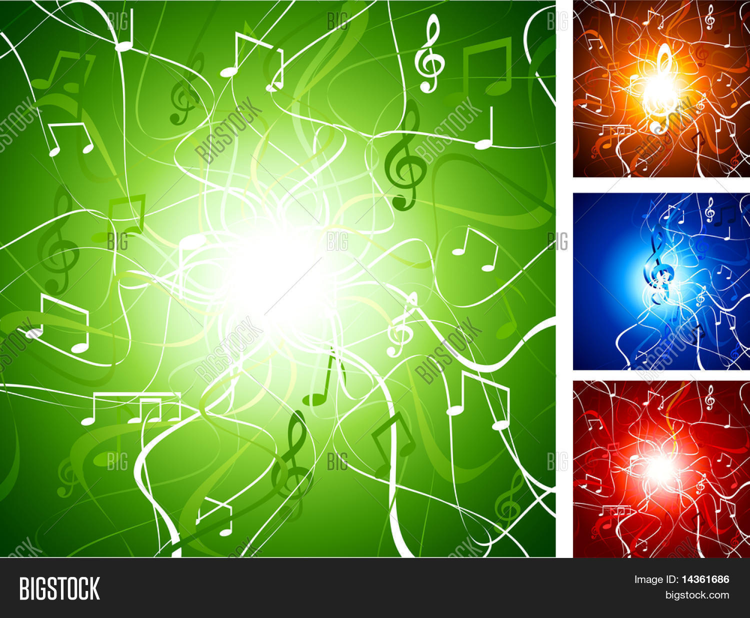 Luminous Music Vector & Photo (Free Trial) | Bigstock