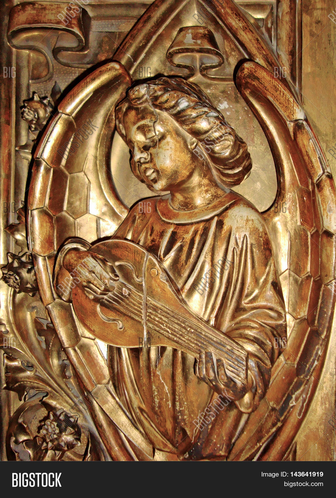 Angel Playing Musical Image & Photo (Free Trial) | Bigstock