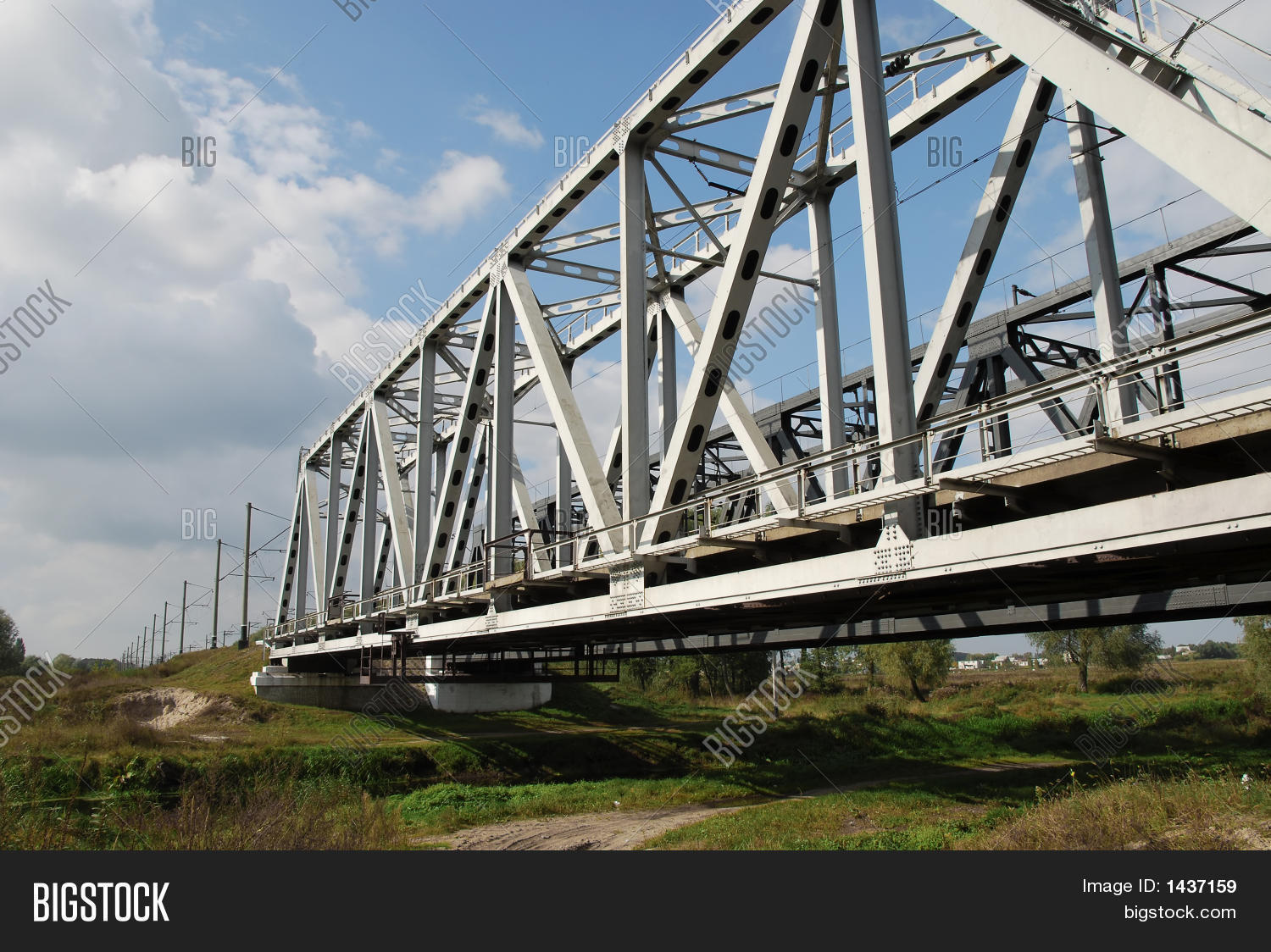 Railway Bridge Over Image & Photo (Free Trial) | Bigstock