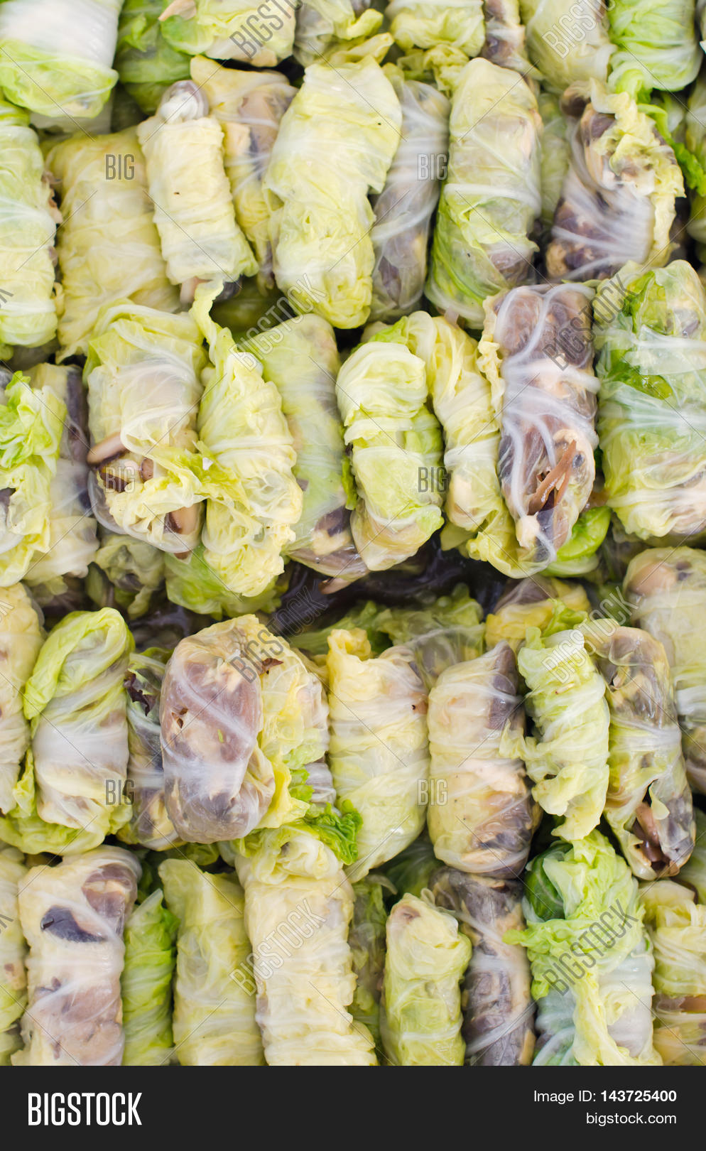 Meat Wrap Cabbage ( Image & Photo (Free Trial) | Bigstock
