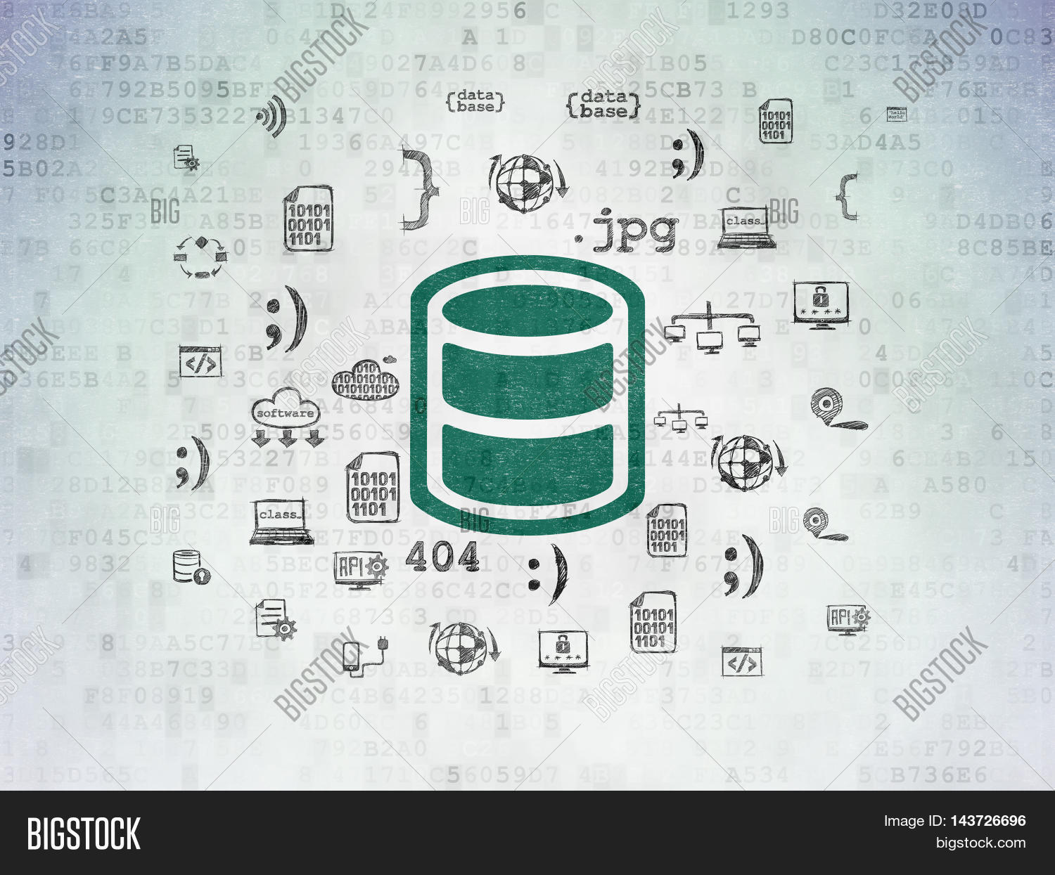 Database Concept: Image & Photo (Free Trial) | Bigstock