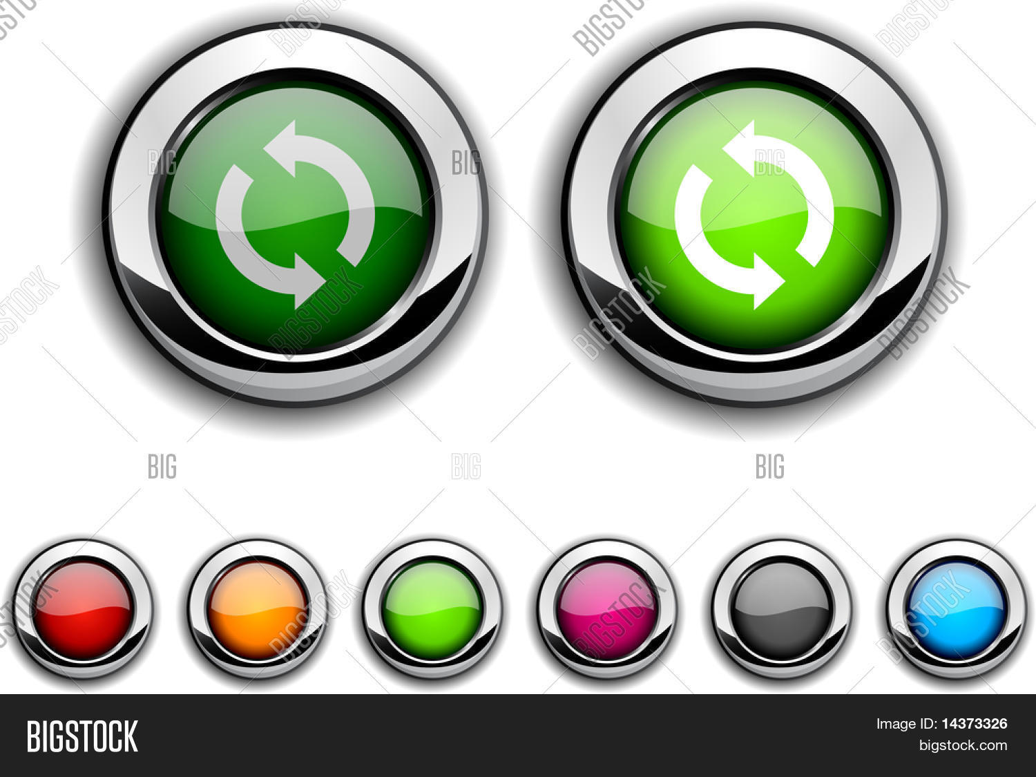 Refresh Realistic Vector & Photo (Free Trial) | Bigstock