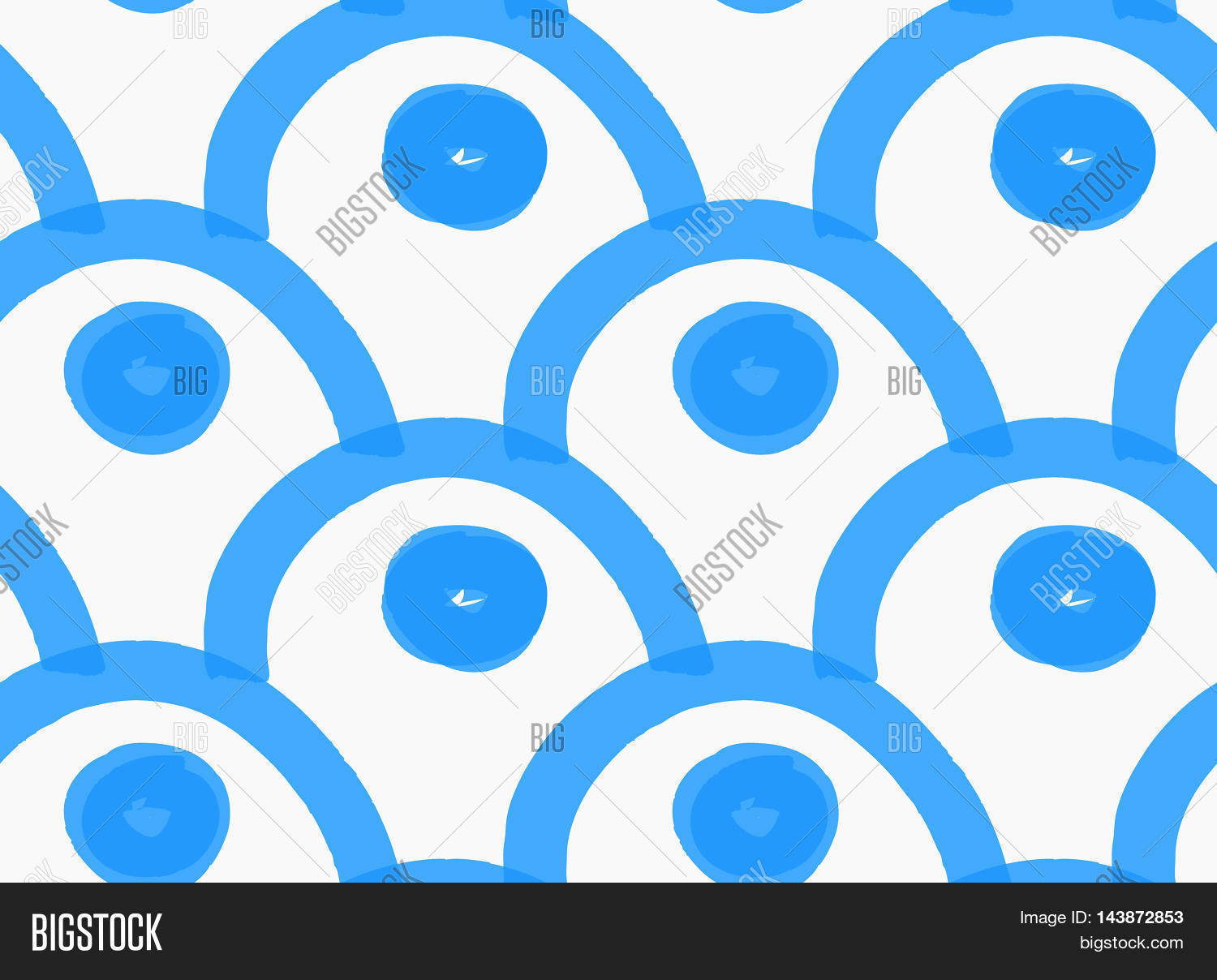 Painted Blue Marker Vector & Photo (Free Trial) | Bigstock