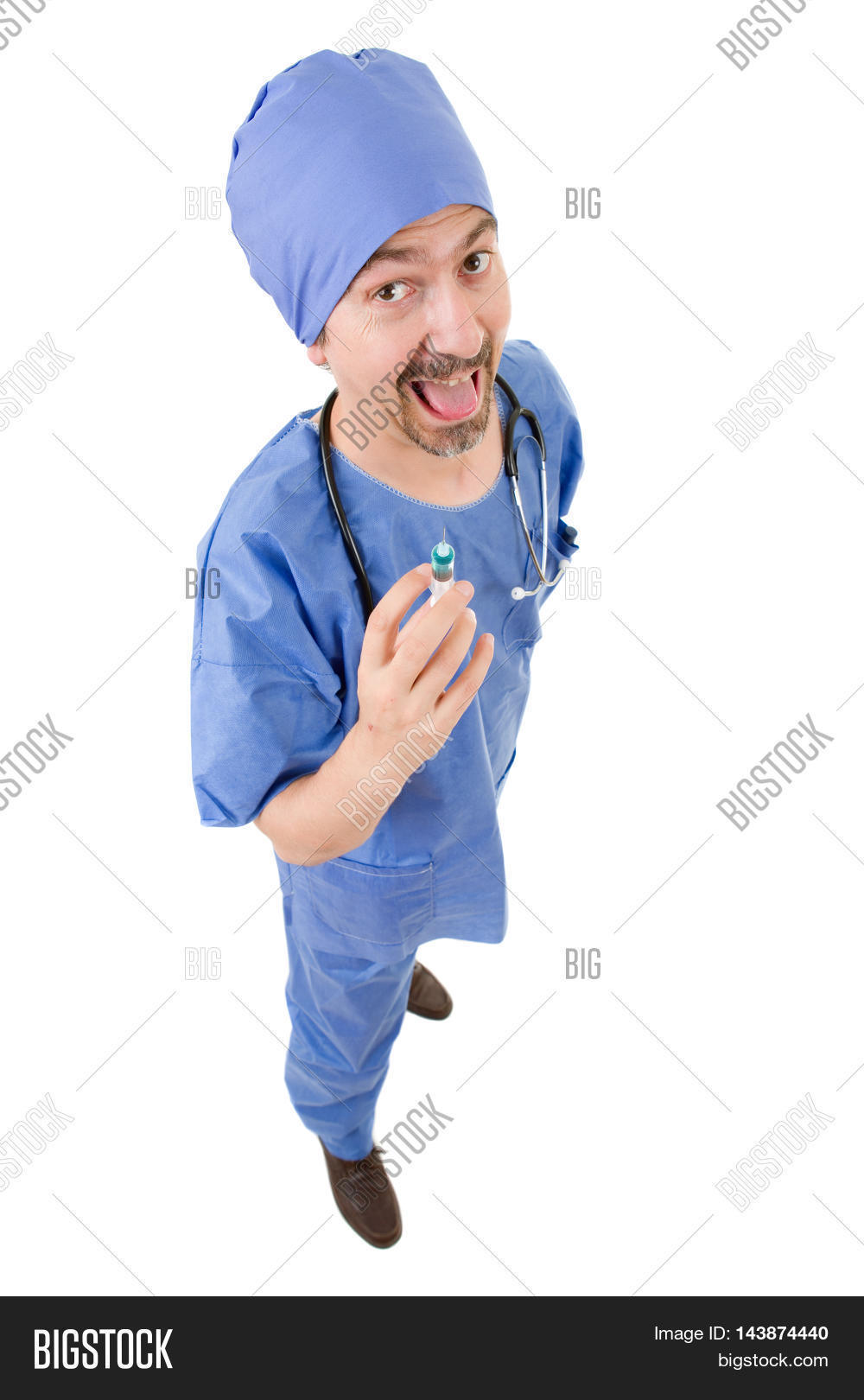 Silly Male Doctor, Image & Photo (Free Trial) | Bigstock