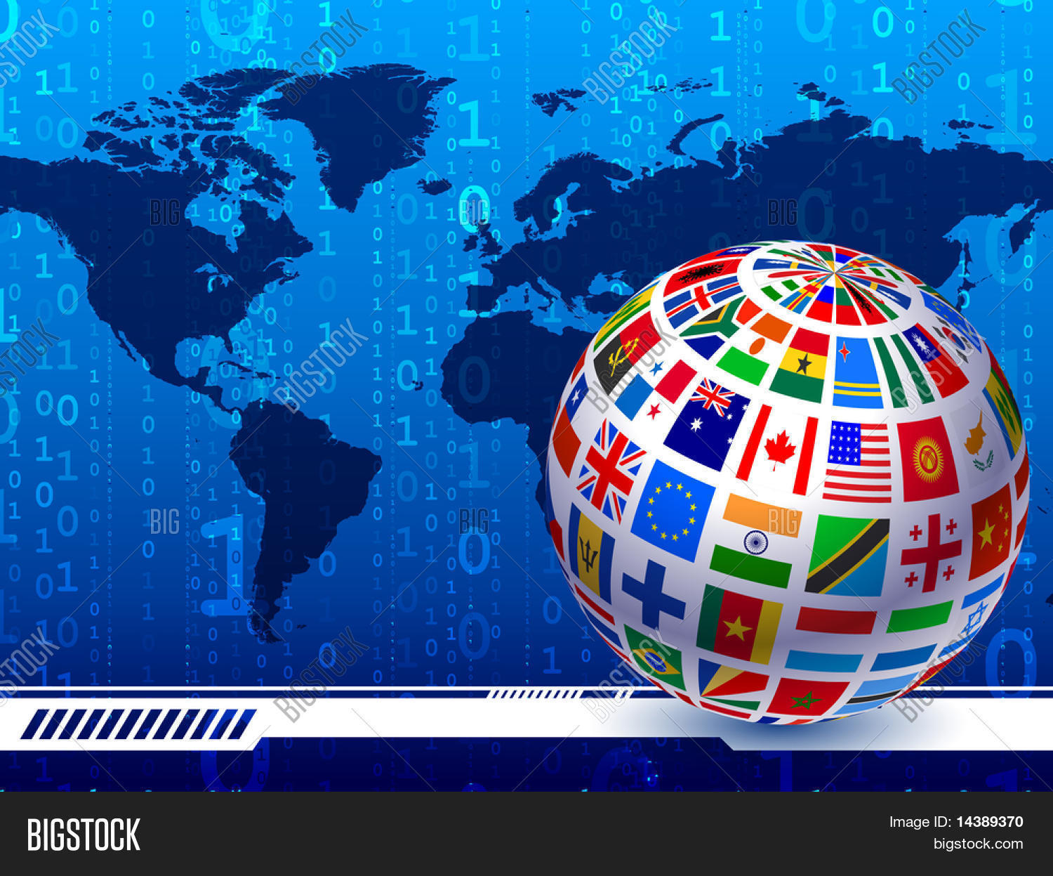 Vector y foto Mundo De Banderas (prueba gratis) | Bigstock
