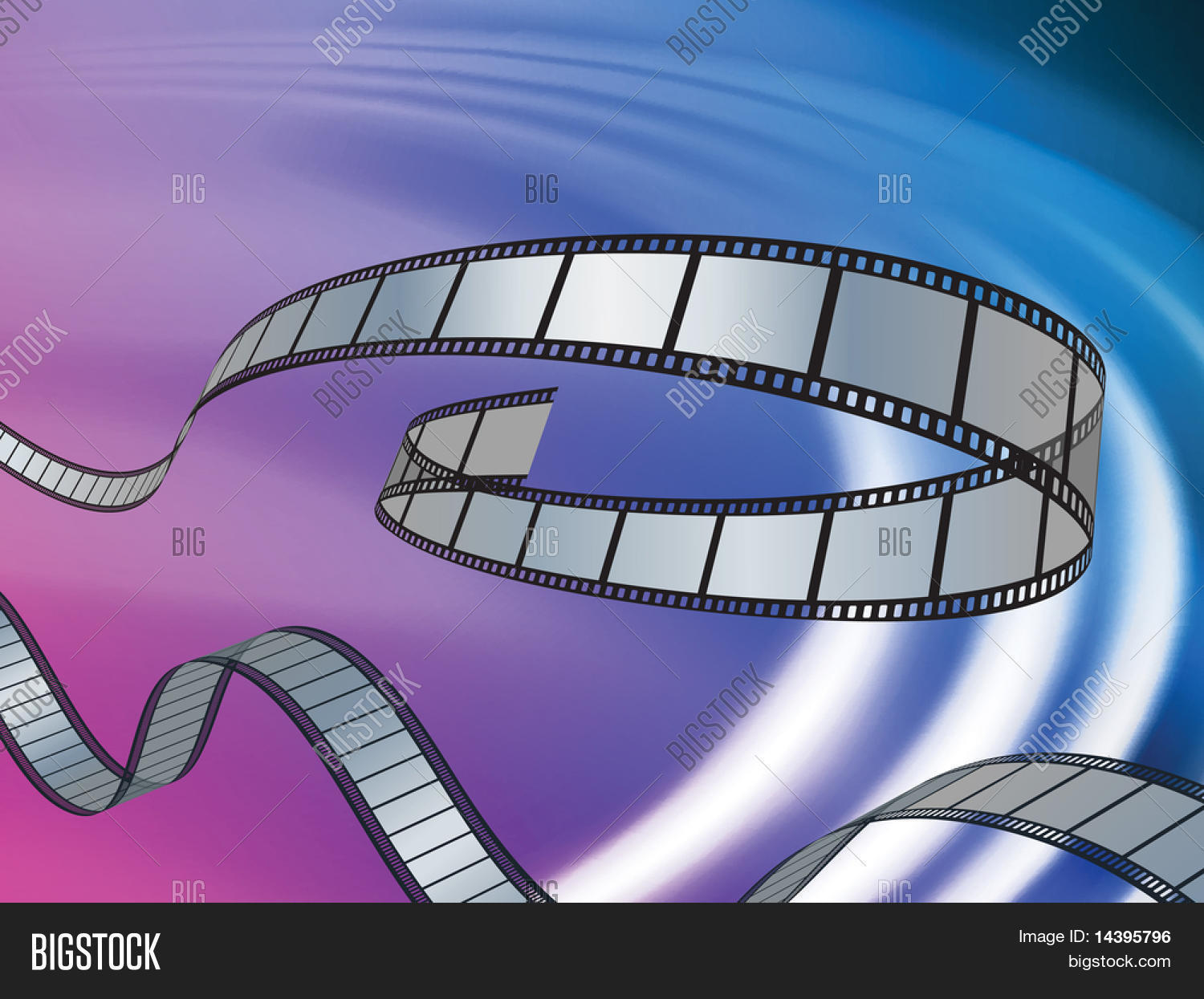 Film Reel On Abstract Vector & Photo (Free Trial) | Bigstock