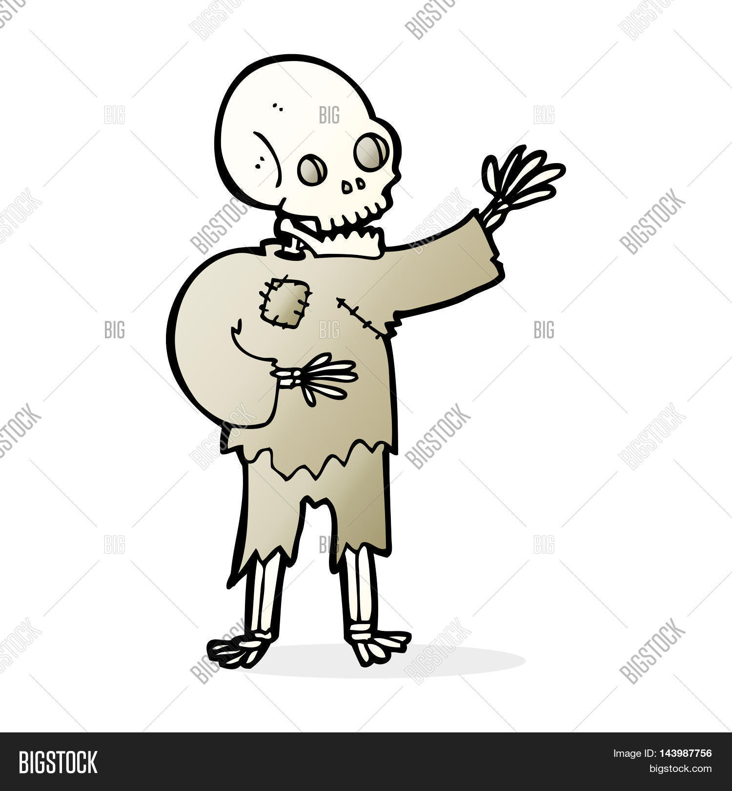 Cartoon Skeleton Image & Photo (Free Trial) | Bigstock