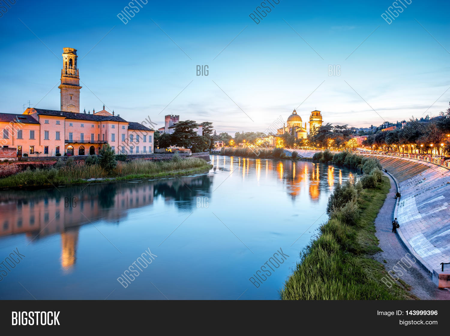View On Adige River Image & Photo (Free Trial) | Bigstock