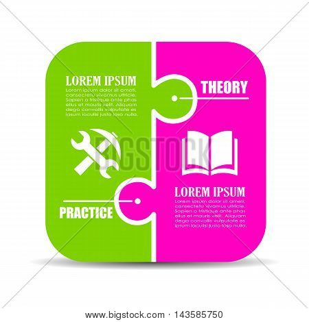 Theory Vs Practice Vector & Photo (Free Trial) | Bigstock