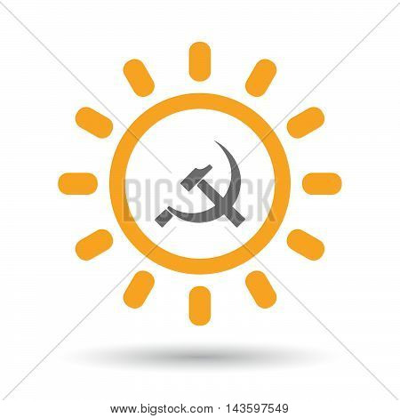 Isolated Line Art Sun Vector & Photo (Free Trial) | Bigstock