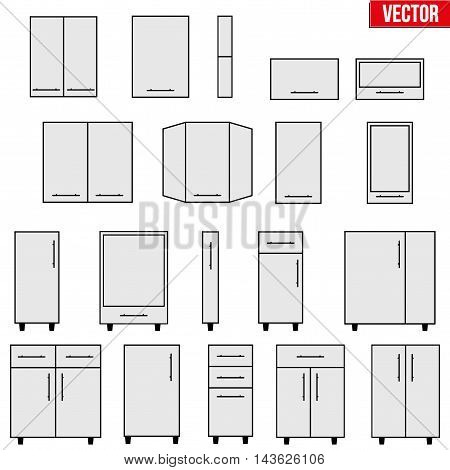 Set Typical Objects Vector & Photo (Free Trial) | Bigstock