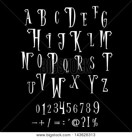 Retro Alphabet. Set Vector & Photo (Free Trial) | Bigstock