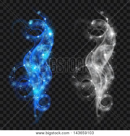 Winter Ice Swirl Lights Background Images, Illustrations & Vectors ...