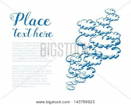 Hand Drawing Sky Vector & Photo (Free Trial) | Bigstock