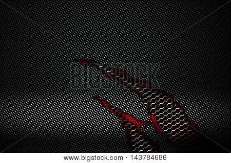 Black Red Carbon Fiber Image & Photo (Free Trial) | Bigstock