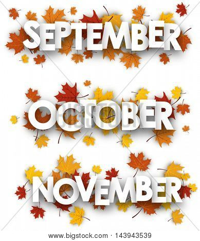 September, October, Vector & Photo (Free Trial) | Bigstock