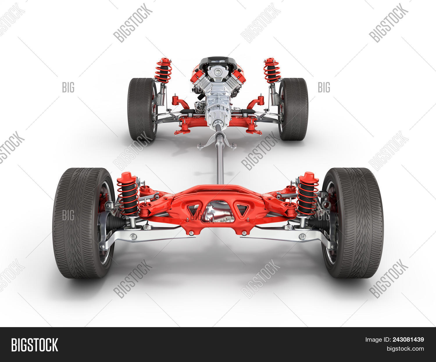 Suspension Car Wheel Image & Photo (Free Trial) | Bigstock