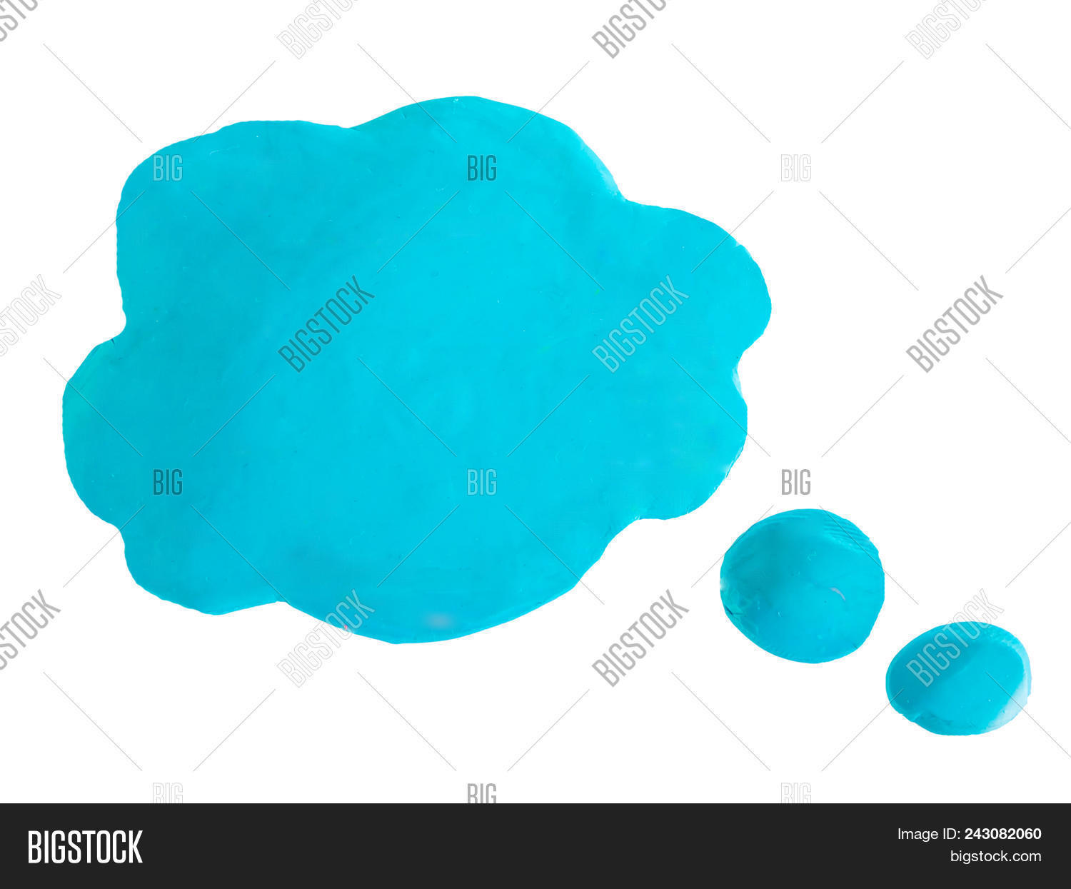Blue Speech Thought Image & Photo (Free Trial) | Bigstock