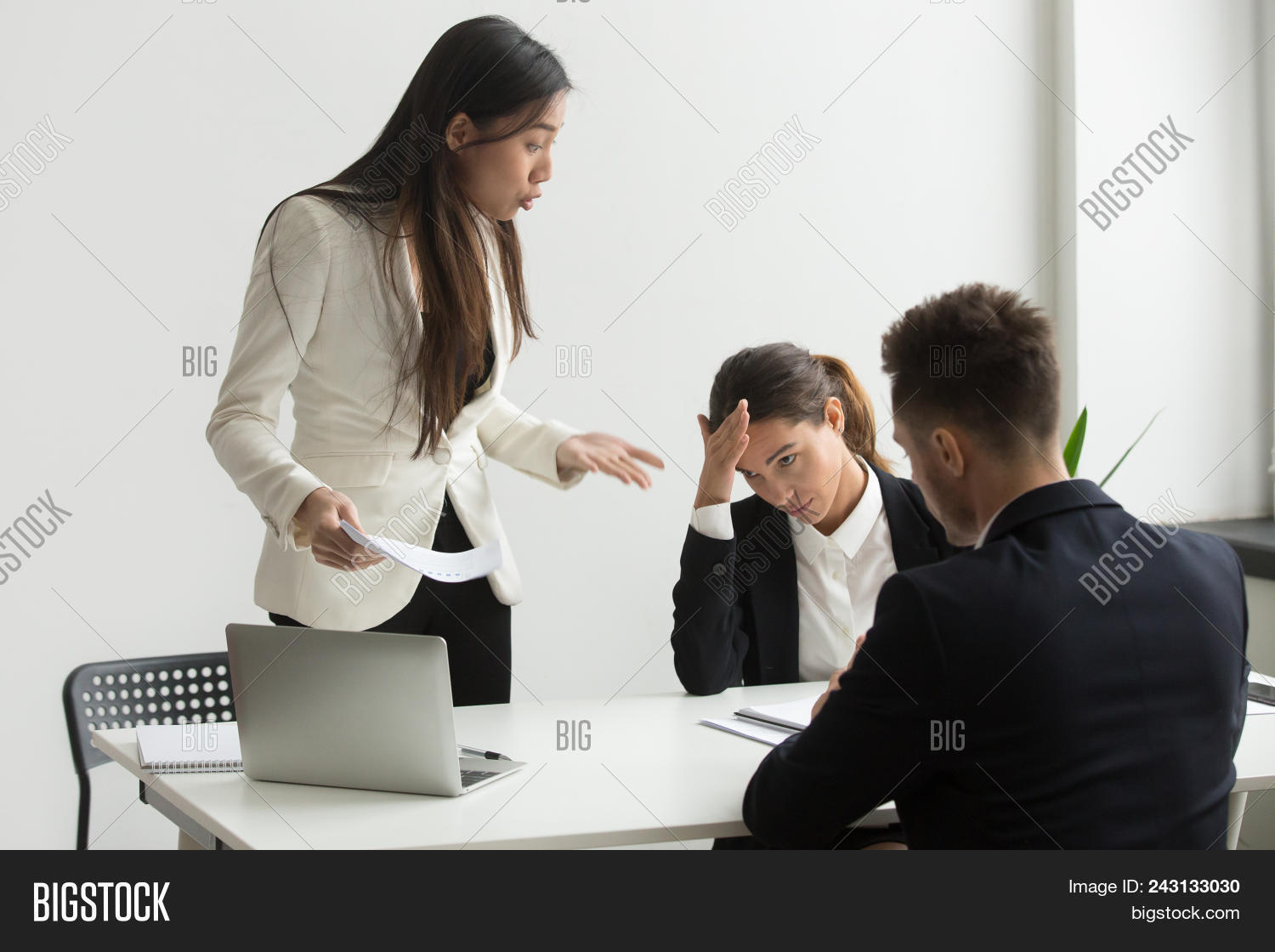 Angry Asian Executive Image & Photo (Free Trial) | Bigstock