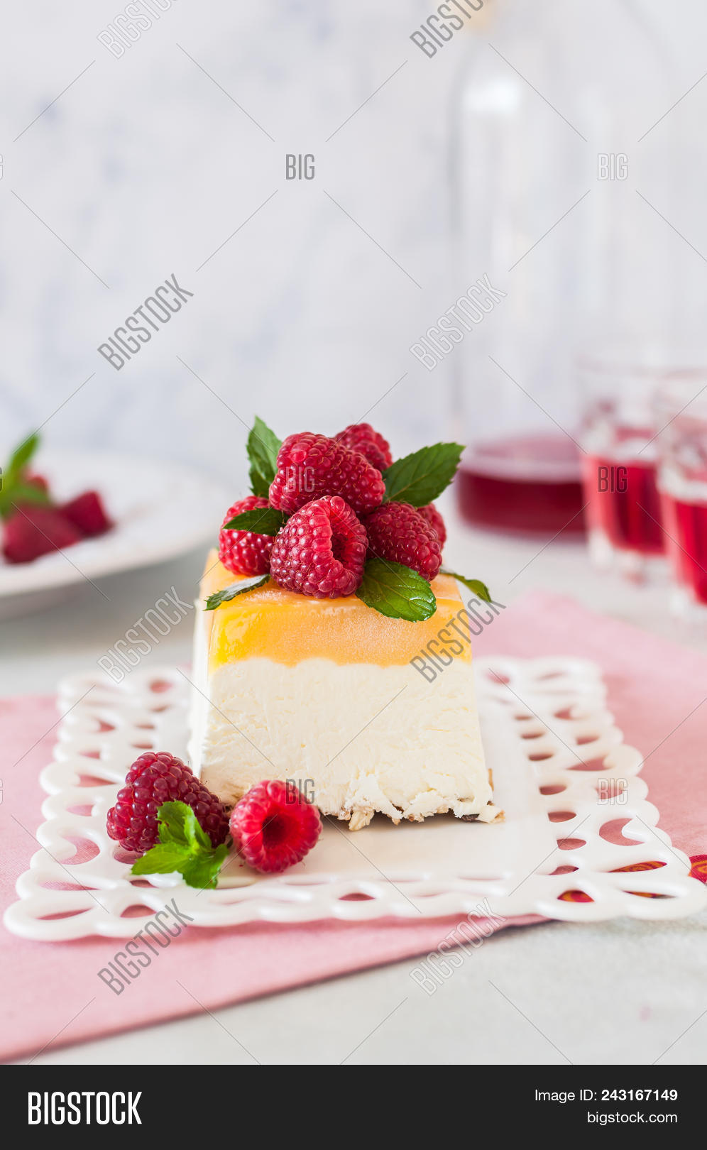 Lemon Curd Semifreddo Image & Photo (Free Trial) | Bigstock