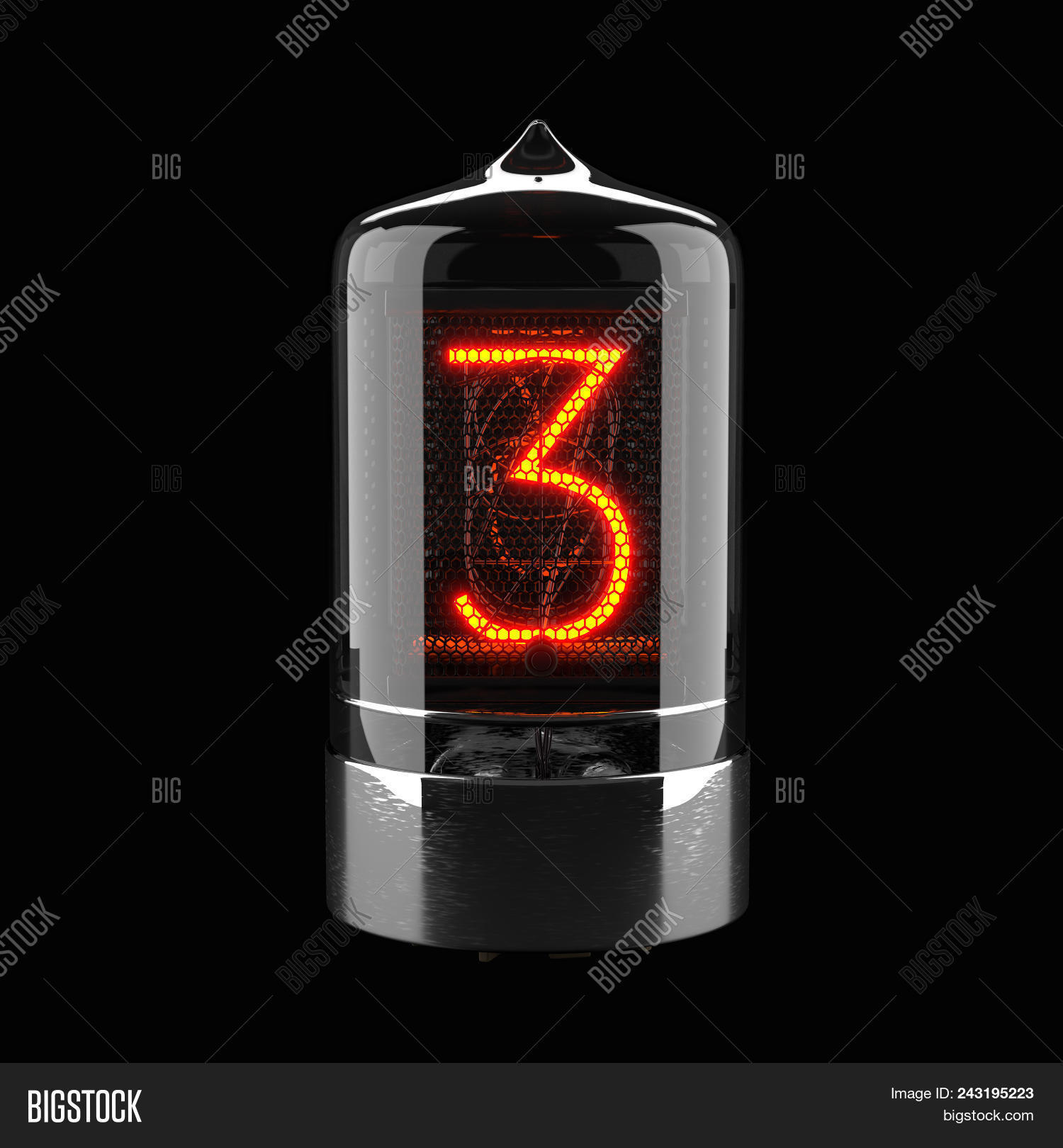 Nixie Tube Indicator Image & Photo (Free Trial) | Bigstock