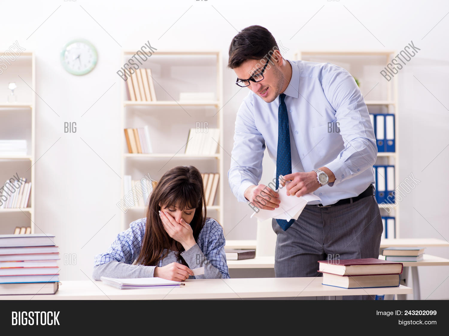 Male Lecturer Giving Image & Photo (Free Trial) | Bigstock
