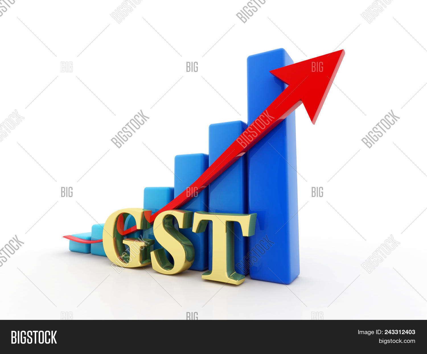 3d Illustration Gst Image & Photo (Free Trial) | Bigstock