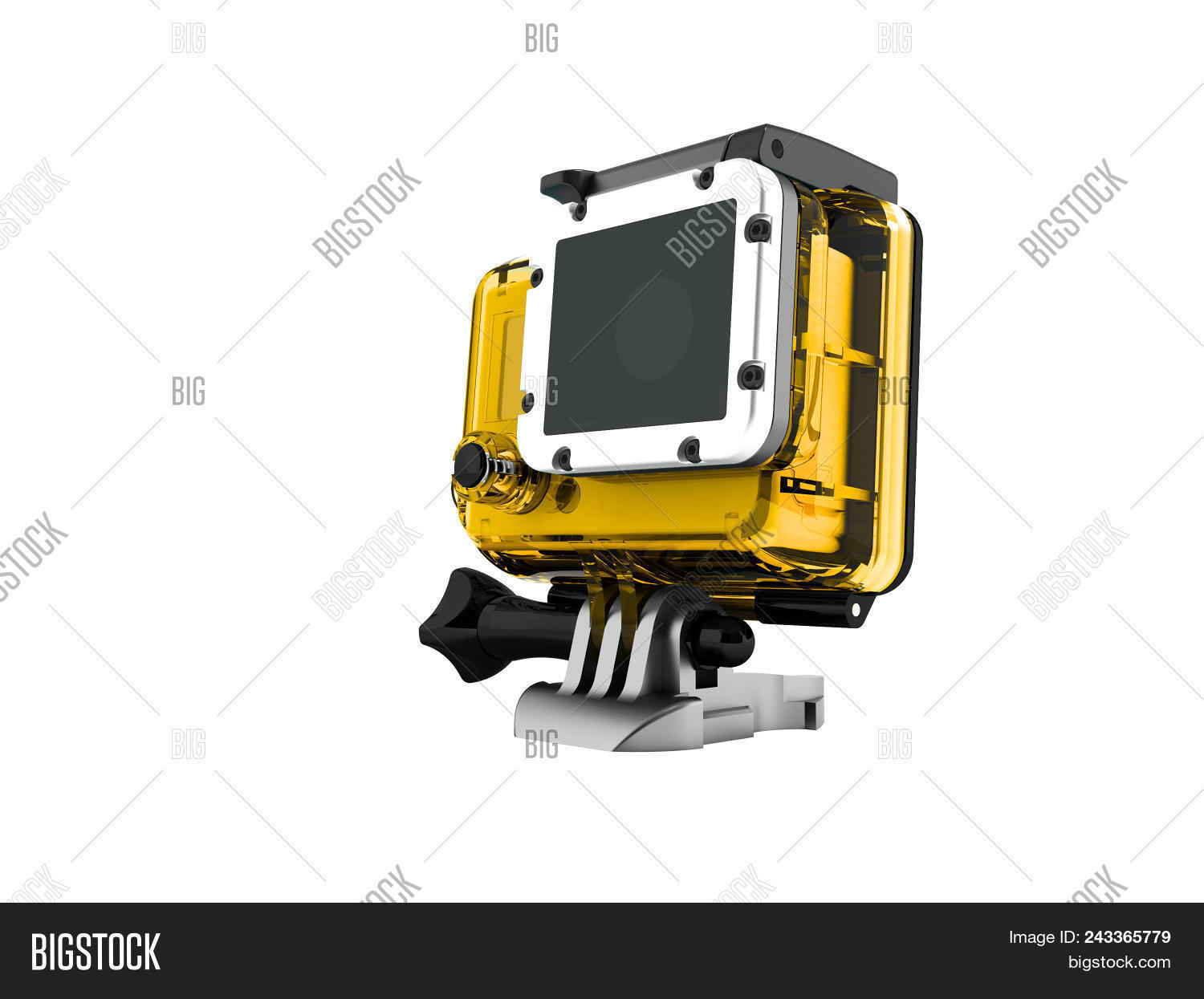 Action Camera Yellow Image & Photo (Free Trial) | Bigstock