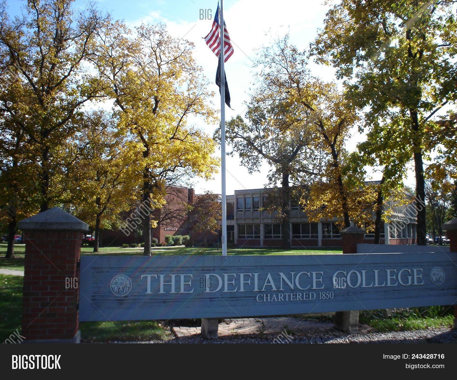 Defiance College Sign Image & Photo (Free Trial) | Bigstock