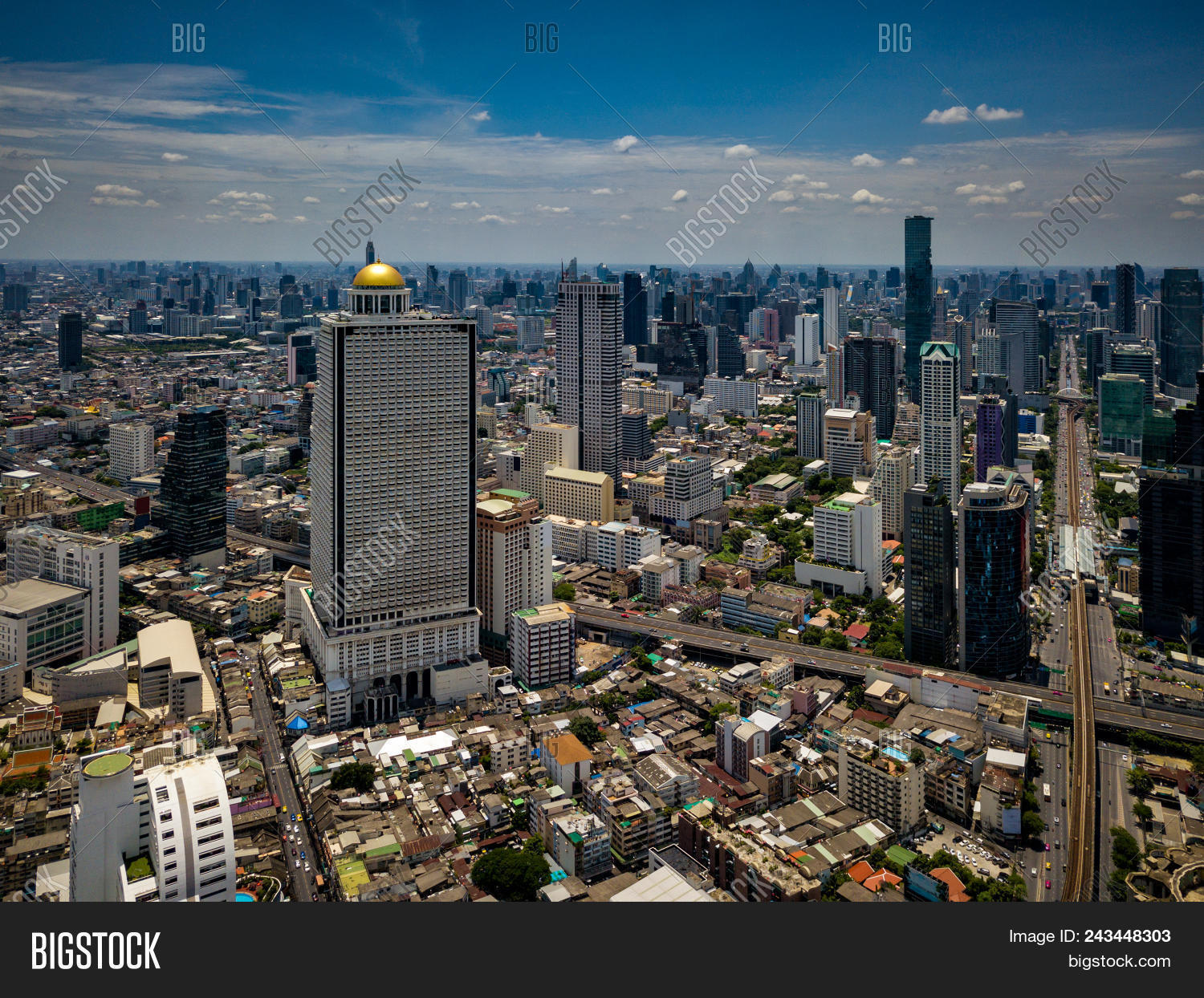 Aerial View Bangkok Image & Photo (Free Trial) | Bigstock