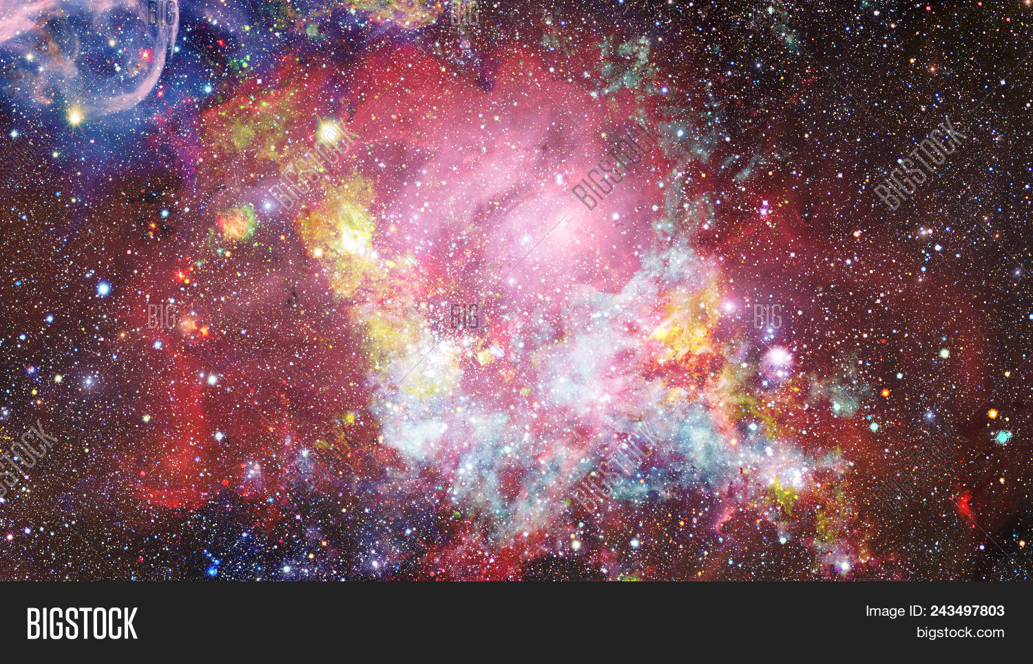 Colored Clouds Nebula Image & Photo (Free Trial) | Bigstock