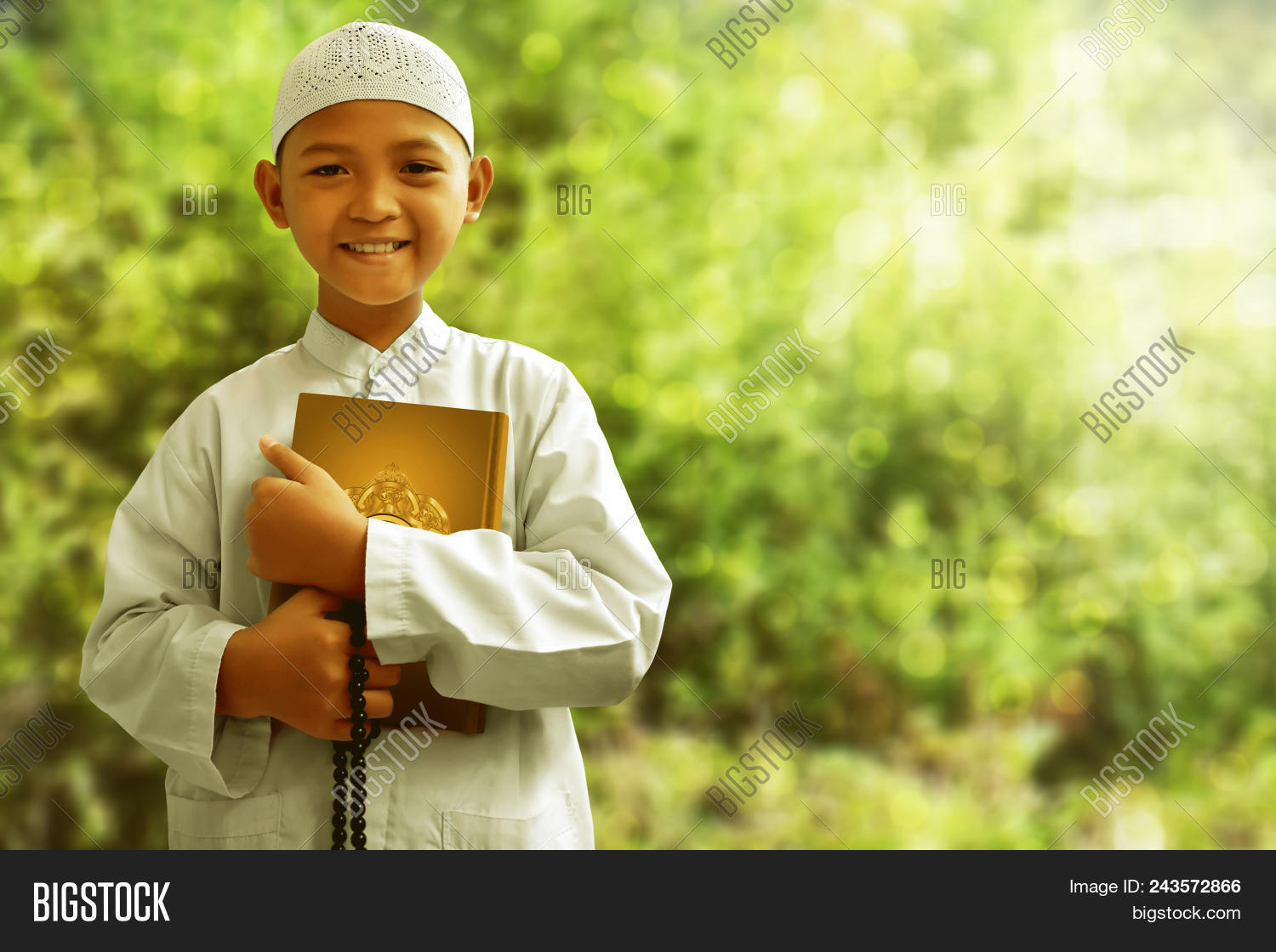 Asian Muslim Kid Image & Photo (Free Trial) | Bigstock