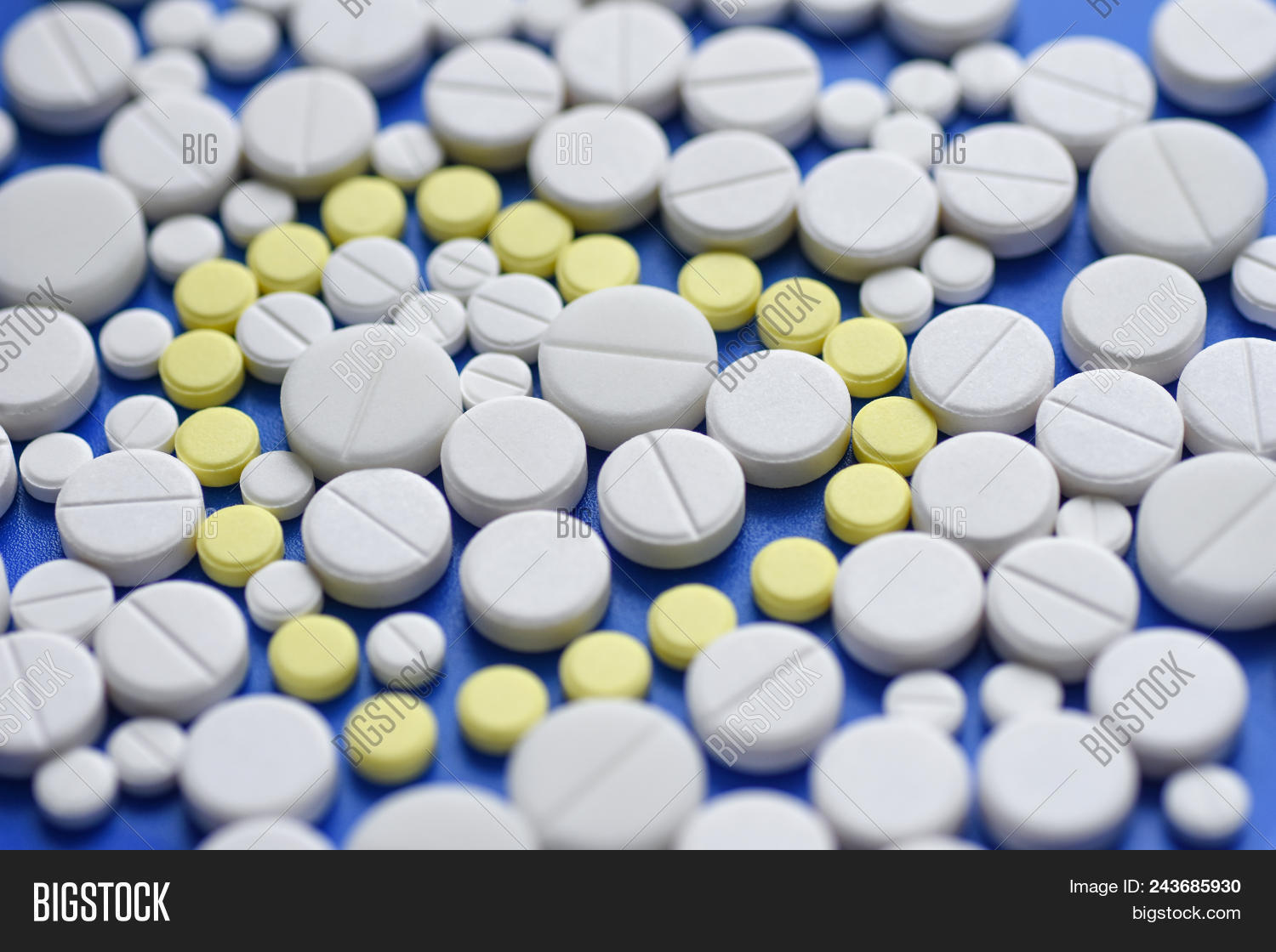Round Tablets Arranged Image & Photo (Free Trial) | Bigstock