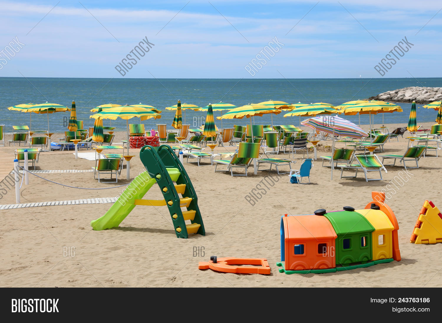 Playground On Beach Image & Photo (Free Trial) | Bigstock