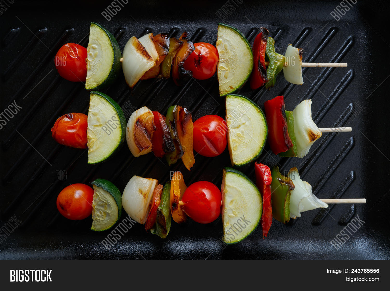 Brochette Vegetable On Image & Photo (Free Trial) | Bigstock